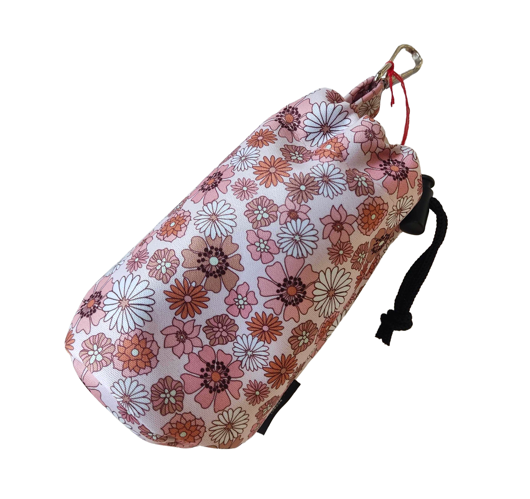 Leckerlibeutel Rosa Blumen